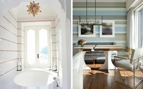 Decorar con rayas horizontales