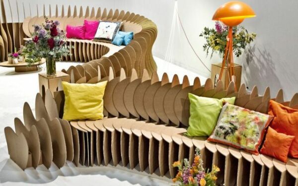 Ideas para decorar con cartón