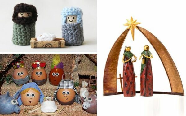 Ideas para decorar con belenes de Navidad originales