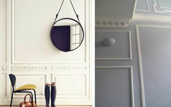 Cómo decorar casas con molduras de pared