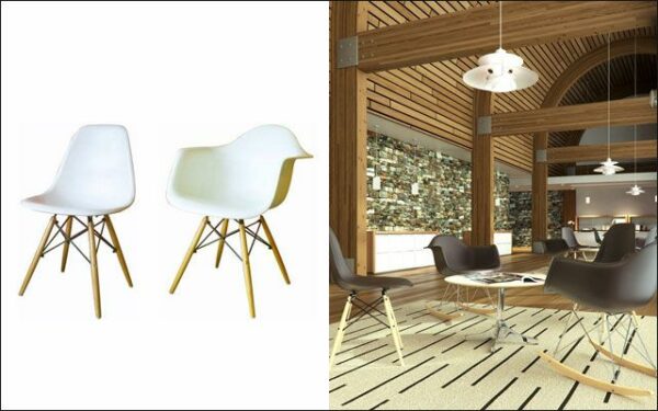 1950: Sillas DSW y DAW de Charles&Ray Eames