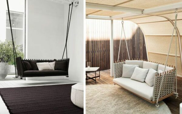 40 ejemplos para decorar con columpios