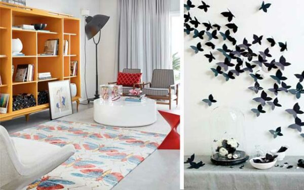 Los insectos en la decoración de interiores