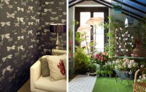 Los insectos en la decoración de interiores