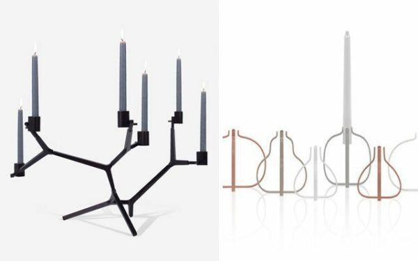 40 ejemplos de candelabros modernos para decorar ambientes