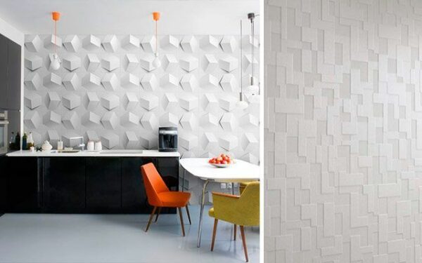 4 Ideas para decorar paredes en 3D y dar volumen a tus muros