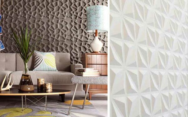 4 Ideas para decorar paredes en 3D y dar volumen a tus muros