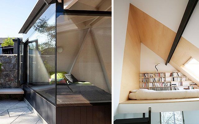 El triángulo en la decoración de interiores