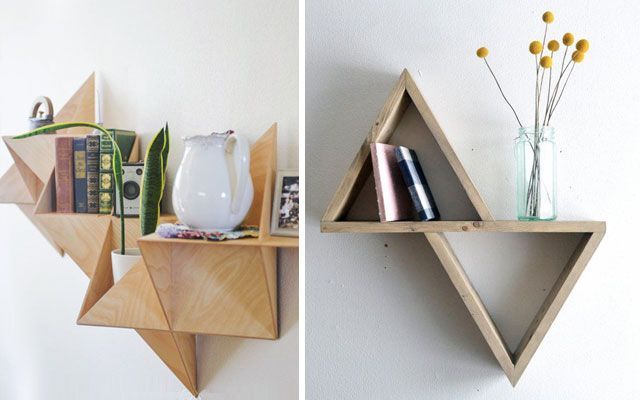 El triángulo en la decoración de interiores