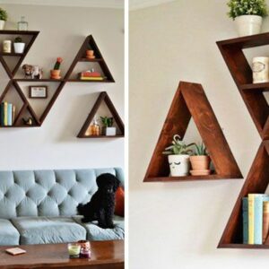 El triángulo en la decoración de interiores