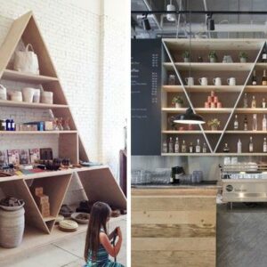 El triángulo en la decoración de interiores