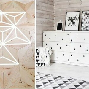 El triángulo en la decoración de interiores