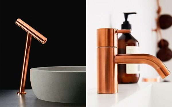 El color metalizado en la decoración de interiores