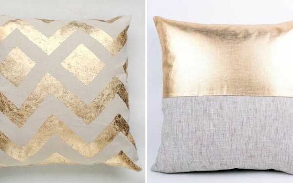 El color metalizado en la decoración de interiores