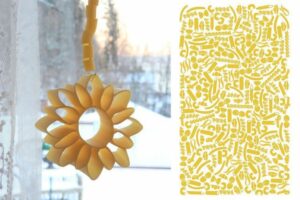 Ideas para decorar con pasta