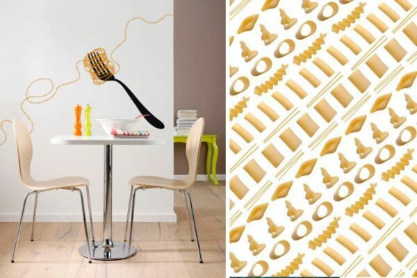 Ideas para decorar con pasta