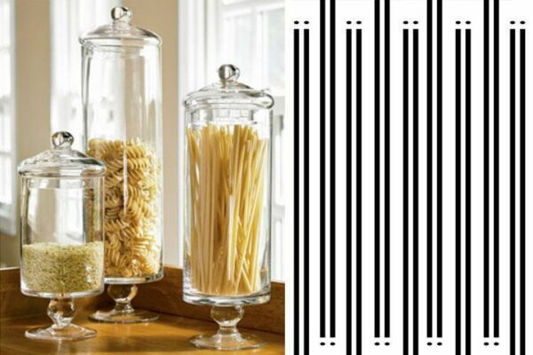 Ideas para decorar con pasta