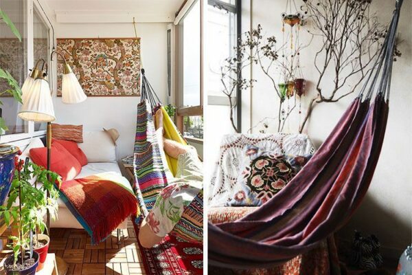 Hamacas de interior para la decorar ambientes