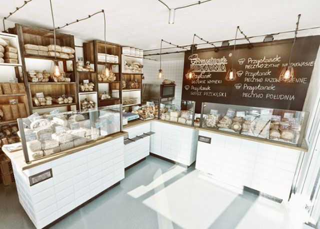 15 Panaderías de diseño moderno