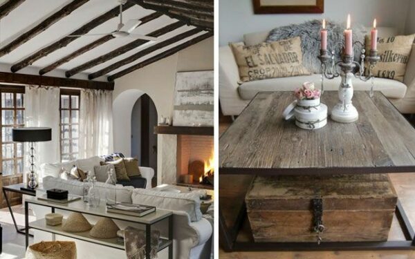 Estilo Rústico vs Rustic Chic