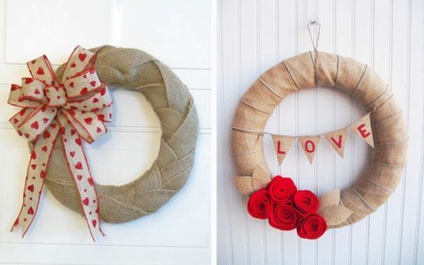 Coronas de San Valentín - Decofilia