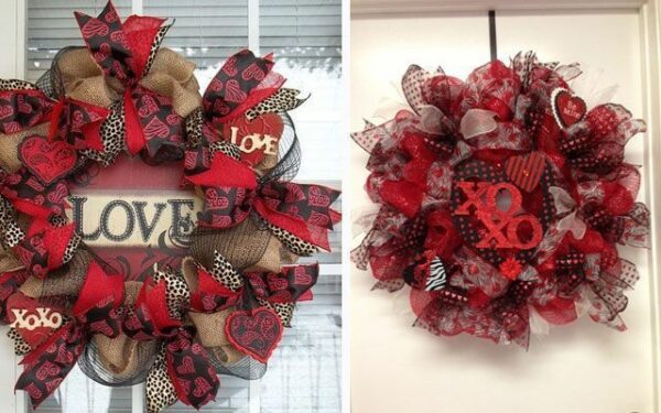 Coronas de San Valentín - Decofilia