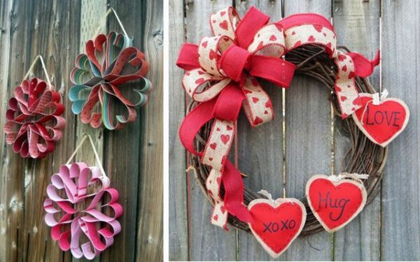 Coronas de San Valentín - Decofilia