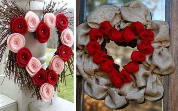 Coronas de San Valentín - Decofilia