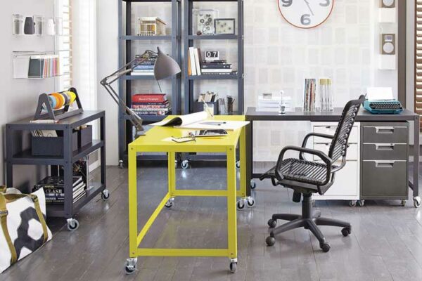 Muebles con ruedas para una vida móvil