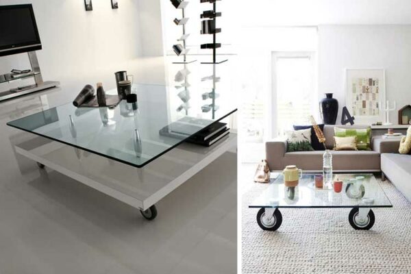 Muebles con ruedas para una vida móvil