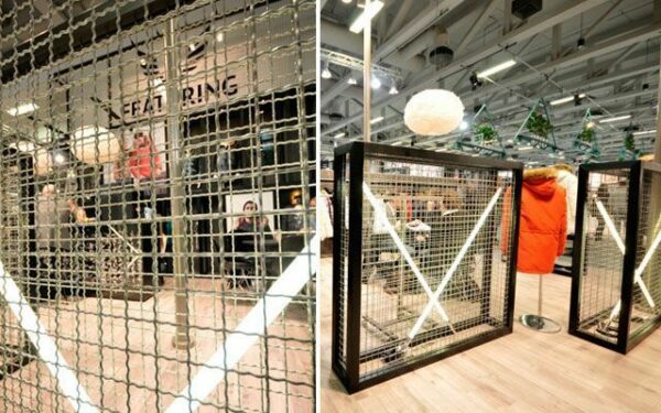 Diseño de stands de metal