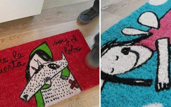 Felpudos originales para la decoración de la entrada