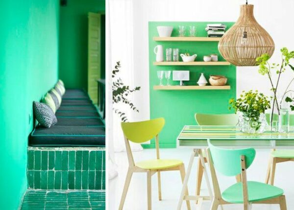 Colores frescos para una decoración de verano