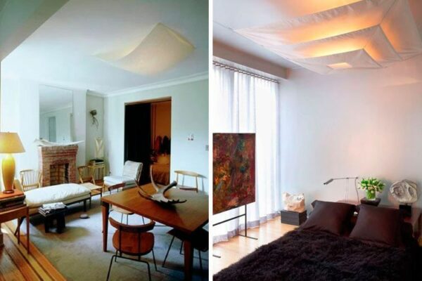 Techos decorados con telas