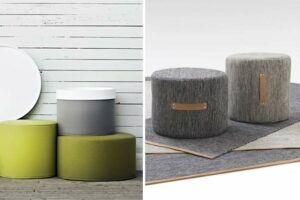 Tipos de pufs para decorar tu hogar