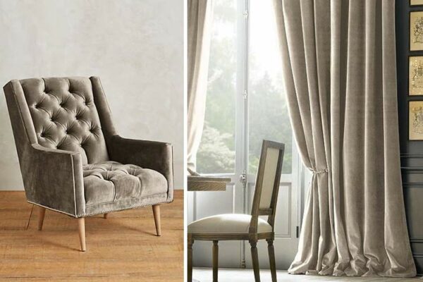 Los múltiples usos del terciopelo en la decoración