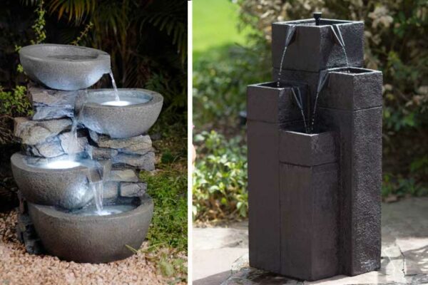 Fuentes de jardín modernas y con estilo: ¡viva el verano!