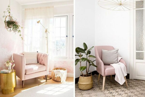 Rosa palo para interiores - Decofilia