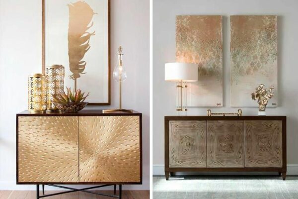 Ideas para decorar aparadores y consolas - Decofilia