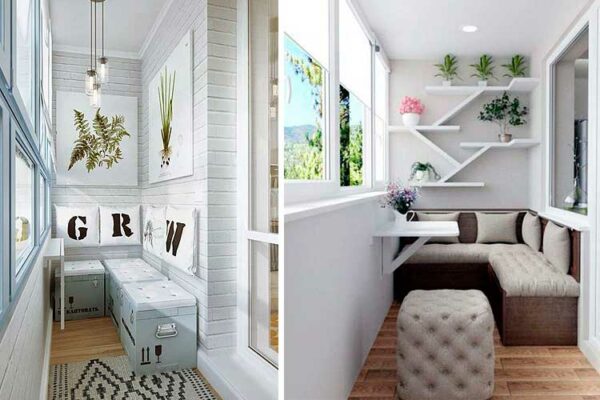 Terrazas cerradas: cómo aprovechar una galería - Decofilia.com