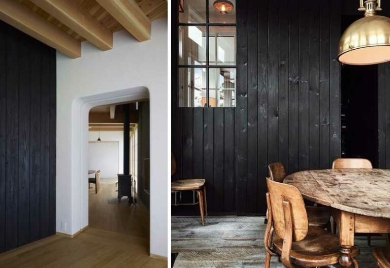 El Shou Sugi Ban como tendencia en diseño interior - Decofilia.com