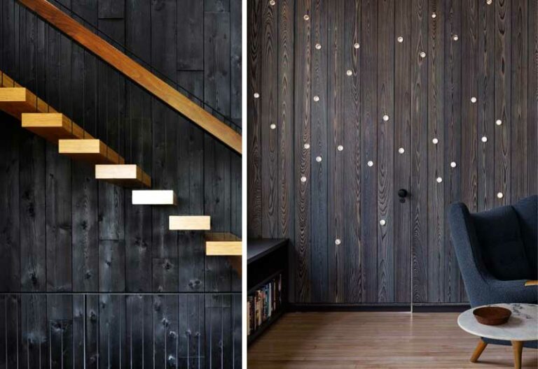 El Shou Sugi Ban como tendencia en diseño interior - Decofilia.com