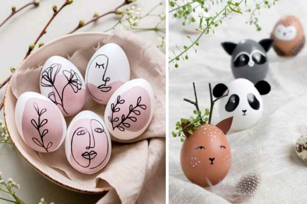 Ideas originales para decorar con huevos de Pascua - Decofilia.com