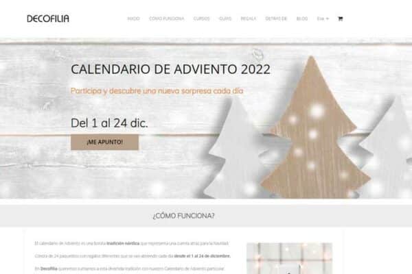Calendario de Adviento 2022 - Decofilia estrena la Navidad